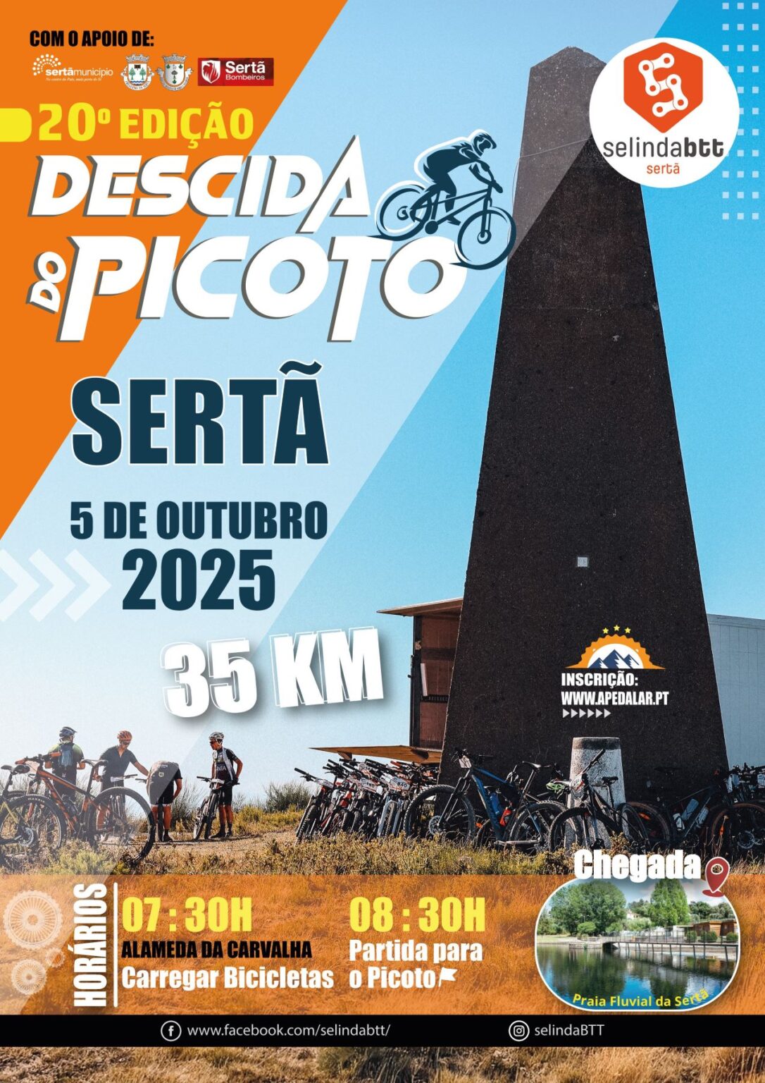 Selinda BTT realiza Descida do Picoto a 5 de outubro – Rádio de São ...